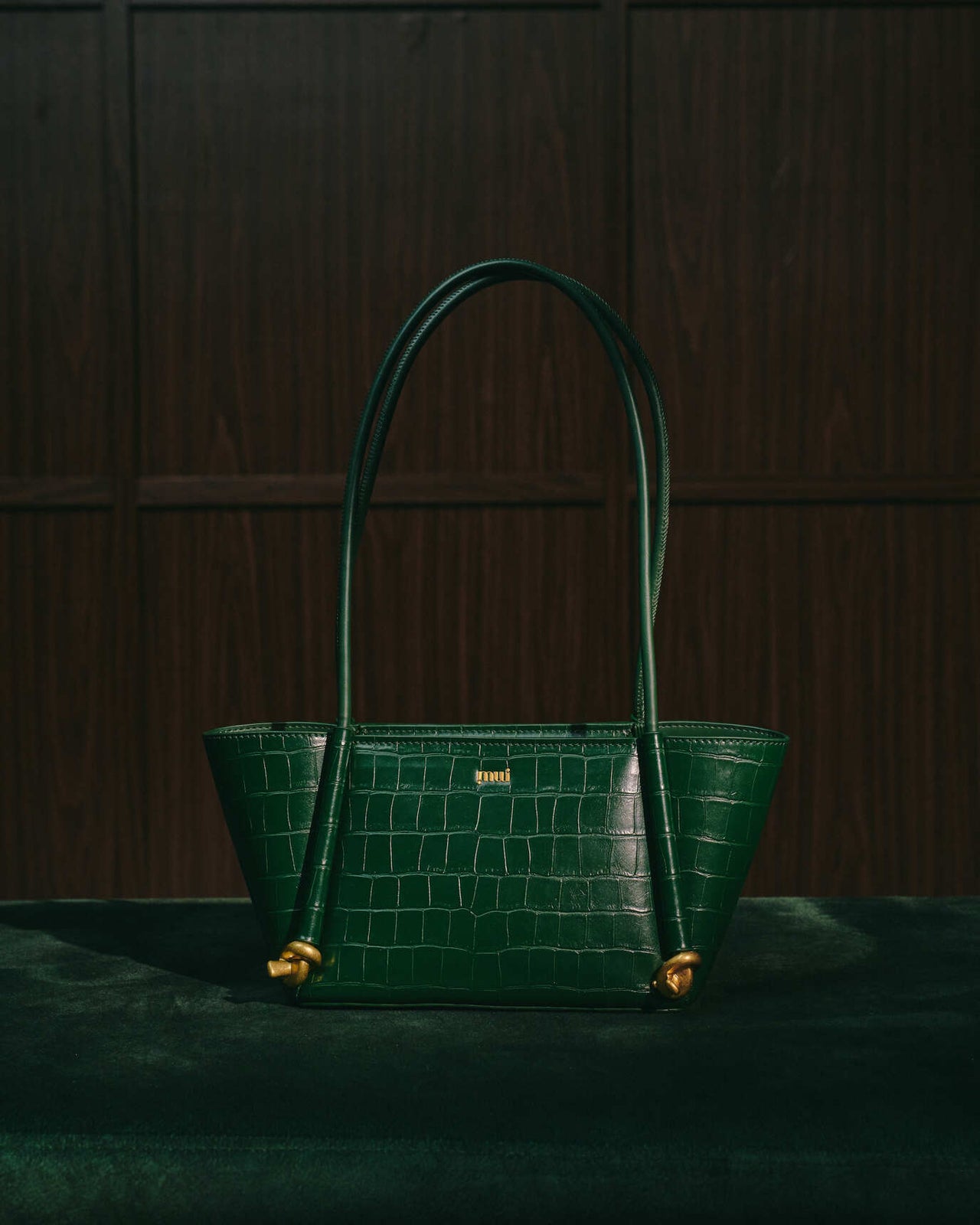 LAURA Croc in Pine Green – MUI